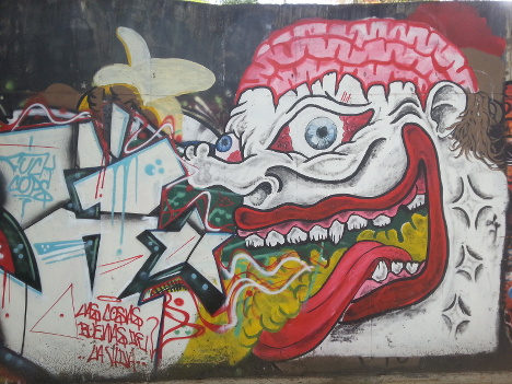 Freaky brain tongue graffiti – Mind Hacks